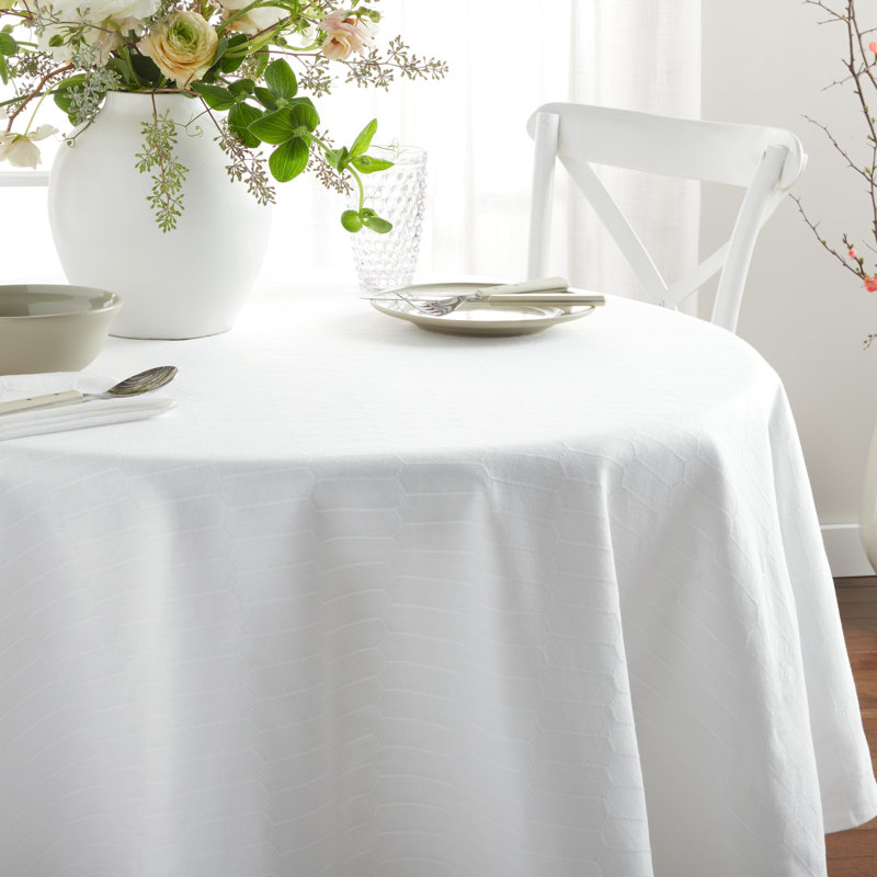 Martha Stewart Honeycomb Modern Farmhouse Tablecloth | Wayfair