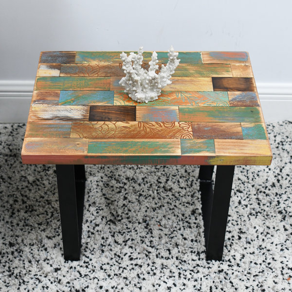 Loon Peak® Bomani 16'' Tall Frame End Table | Wayfair