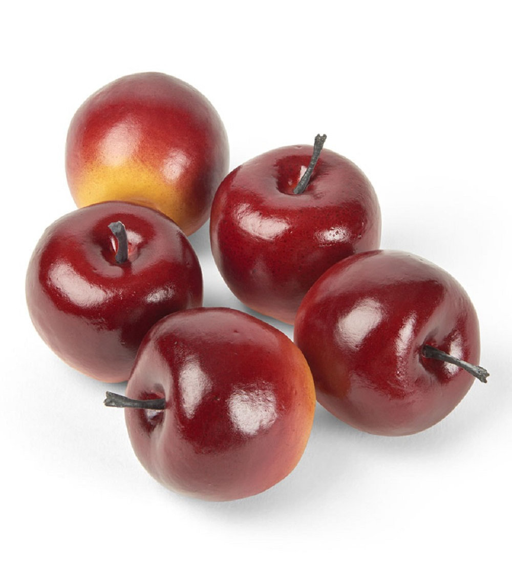 Serene Spaces Living 5 Piece Lady Alice Apples Sculpture Set & Reviews ...