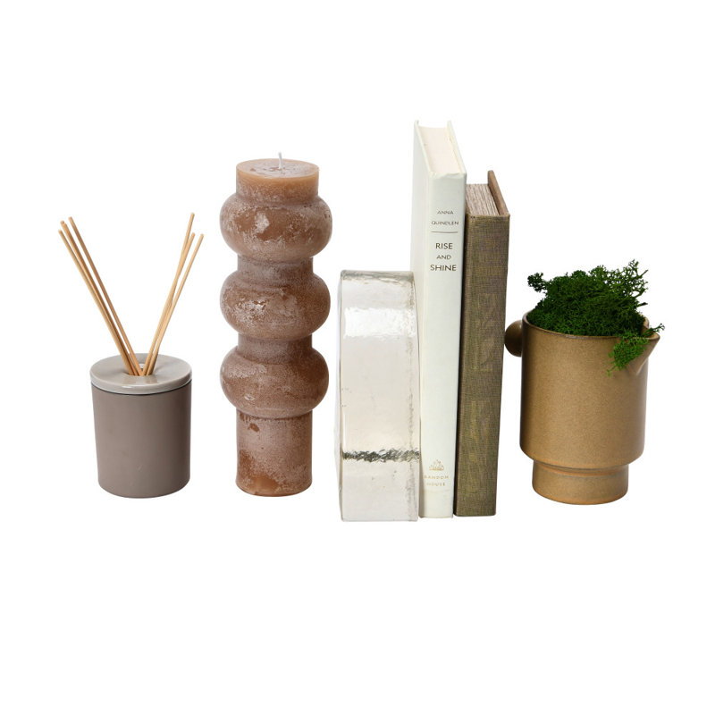 Symple Stuff Unscented Totem Pillar Candle | Wayfair