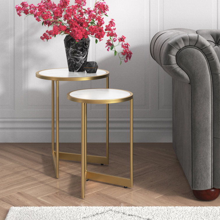 Willa Arlo Interiors Rennick 20'' Tall Frame Nesting Tables & Reviews ...