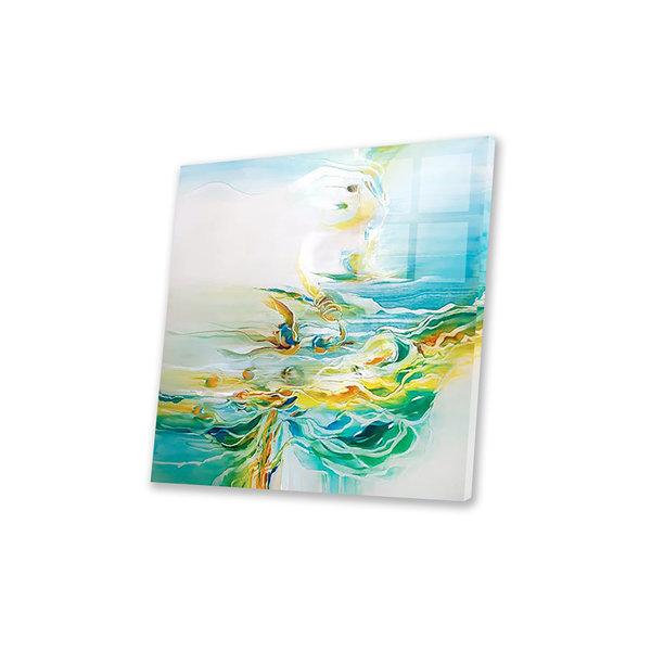 Ivy Bronx Ripple Effect by J.A Art - Unframed Graphic Art | Wayfair