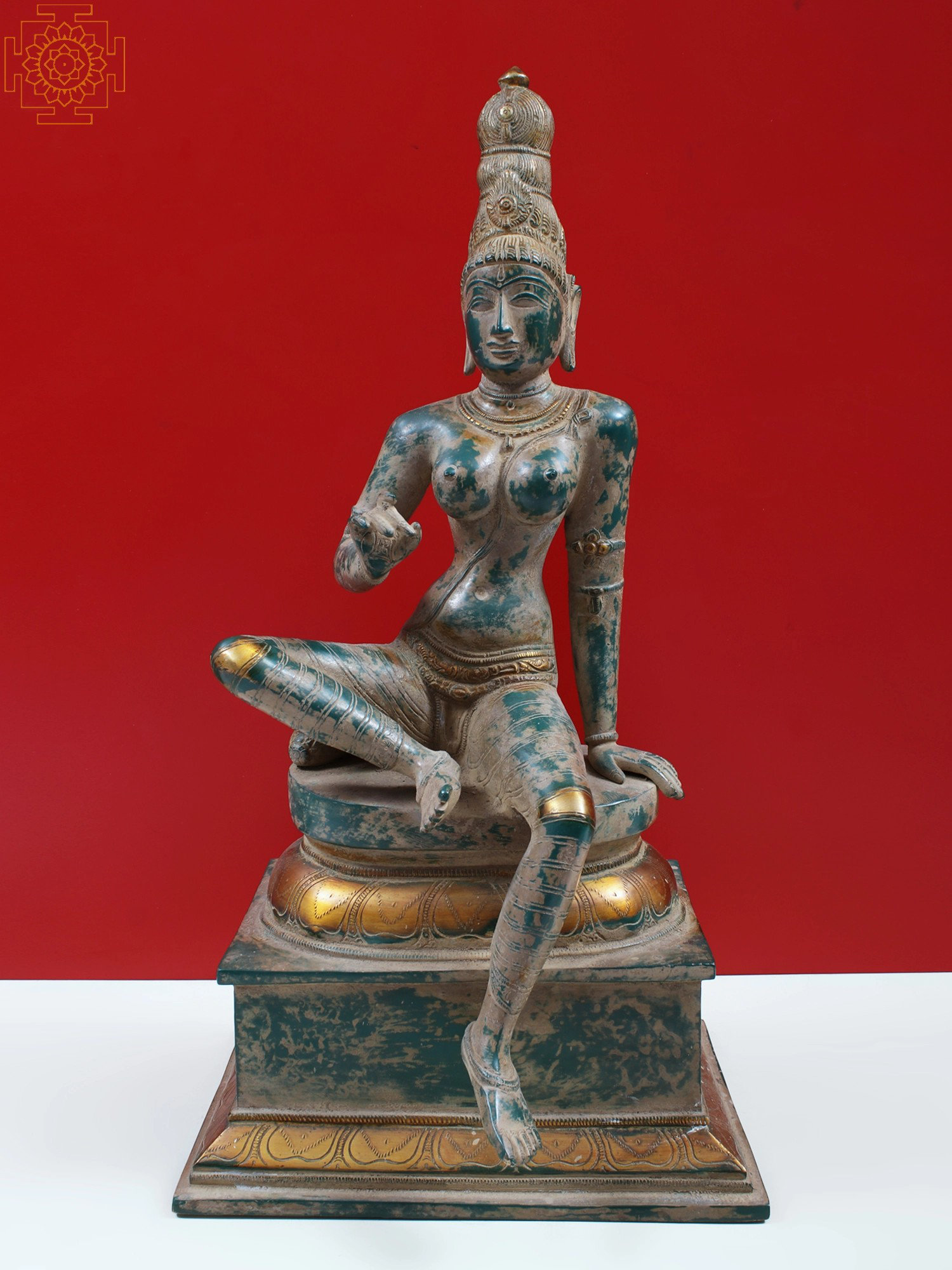 Exotic India Seated Uma Statue | Wayfair