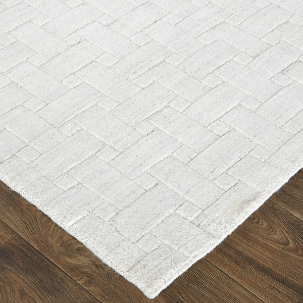 Shanta Handmade White Rug | Joss & Main