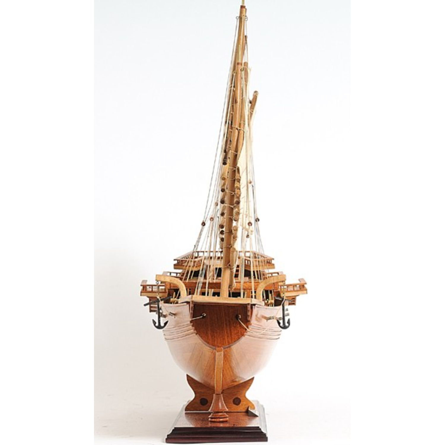 Longshore Tides Troulloi Chinese Junk Ship Model Statue | Wayfair