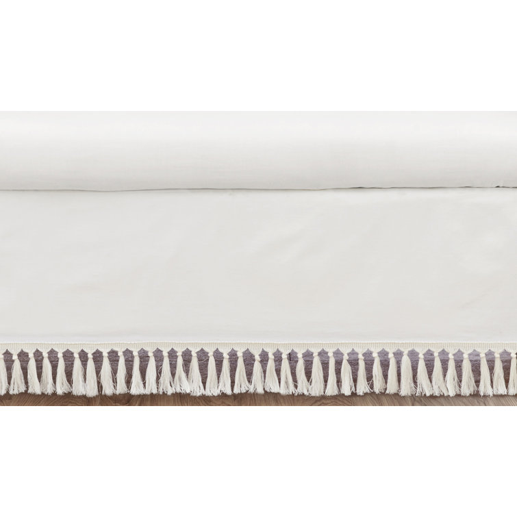 Sweet Jojo Designs Bohemian Fringe Collection 100% Cotton Crib Dust ...