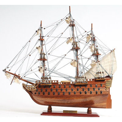 Old Modern Handicrafts Small Victory Model Ship & Reviews | Wayfair