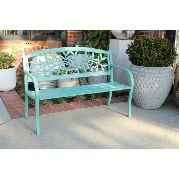 Red Barrel Studio® Sherice Metal Outdoor Bench | Wayfair