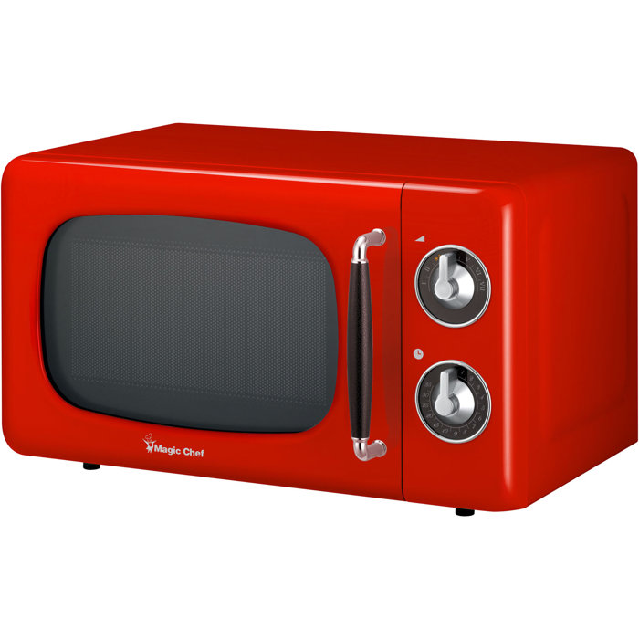 Magic Chef 17.7'' 0.70 Cubic Feet cu. ft. Countertop Microwave ...