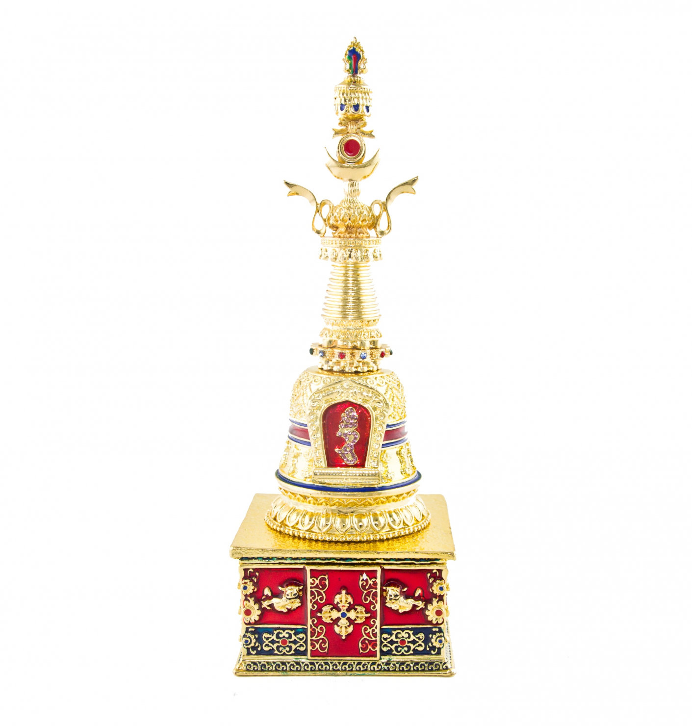 Bungalow Rose Treasure Chest Dharani Sculpture | Wayfair