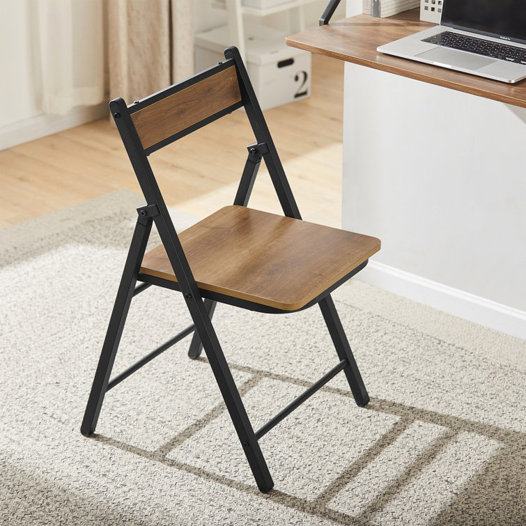 Borough Wharf Gordie Iron Folding Chair | Wayfair.co.uk