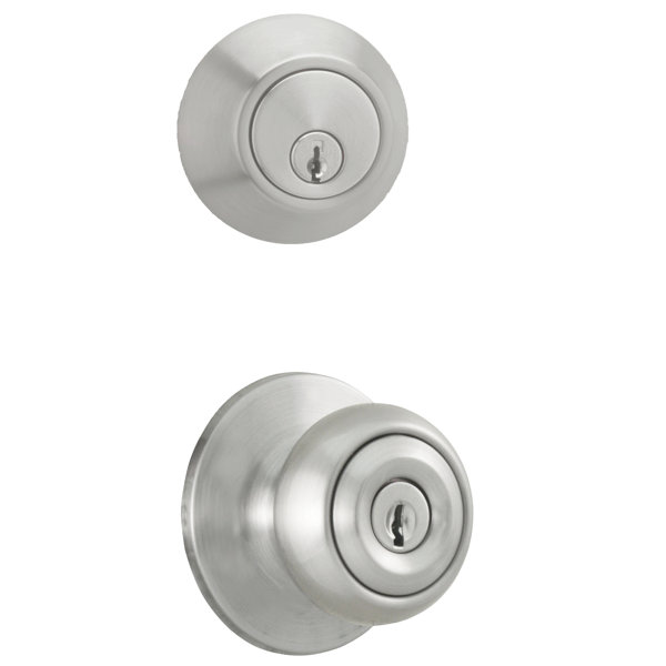 Weslock Hudson Knob Deadbolt/ Keylock Combo | Wayfair