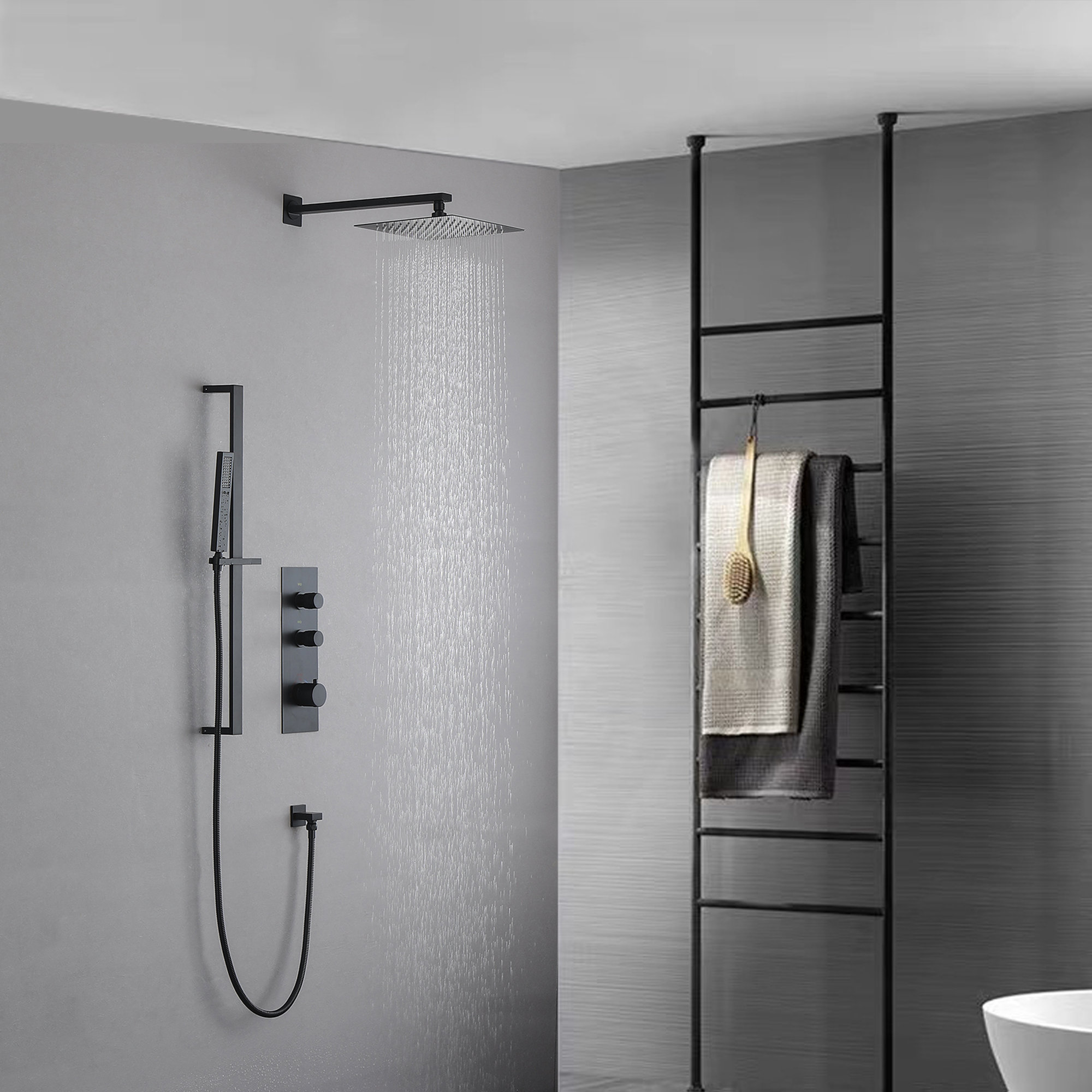 Homein Shower System with Rough-in Valve | Wayfair