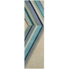 AllModern Chevron Handmade Tufted Wool Brown/Beige Area Rug & Reviews ...