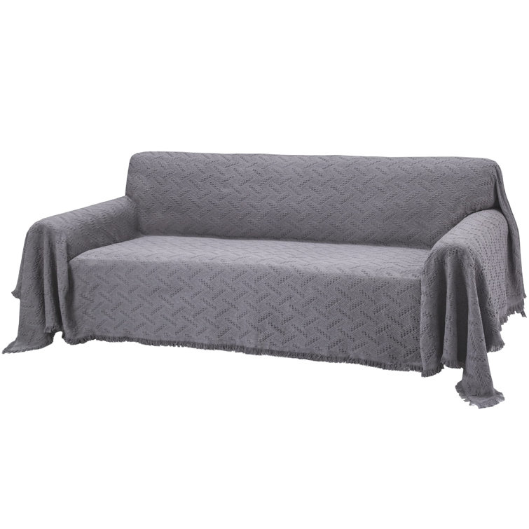 Bungalow Rose Sofa Cover, Couch Cover, Couch Covers For 3 Cushion Couch ...