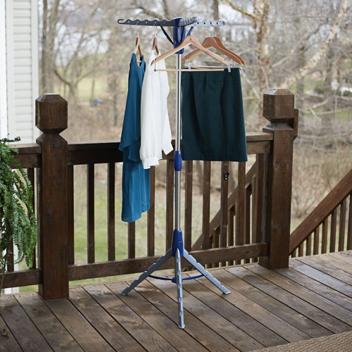 Rebrilliant Folding Tripod Drying Rack | Wayfair