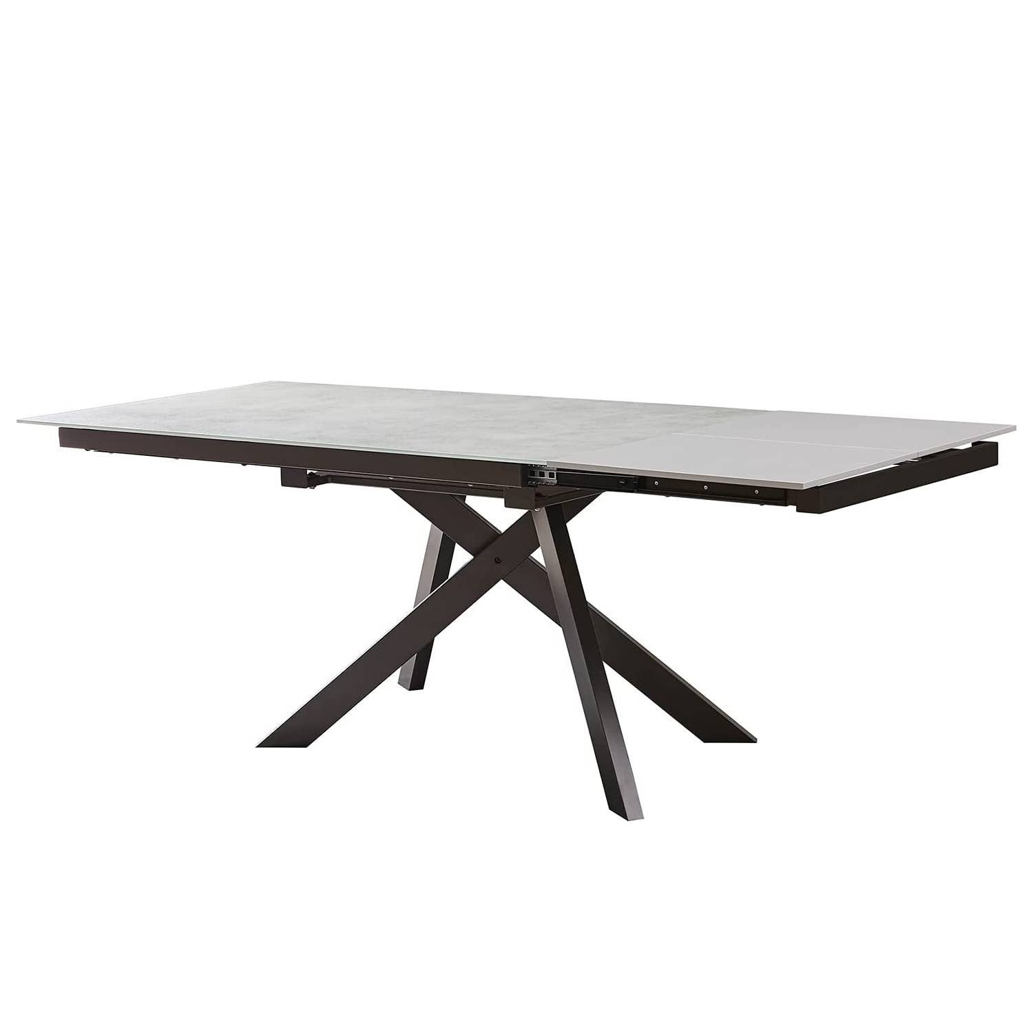 Orren Ellis Dining Table for 8 Seat, Modern Large Rectangle Design with ...