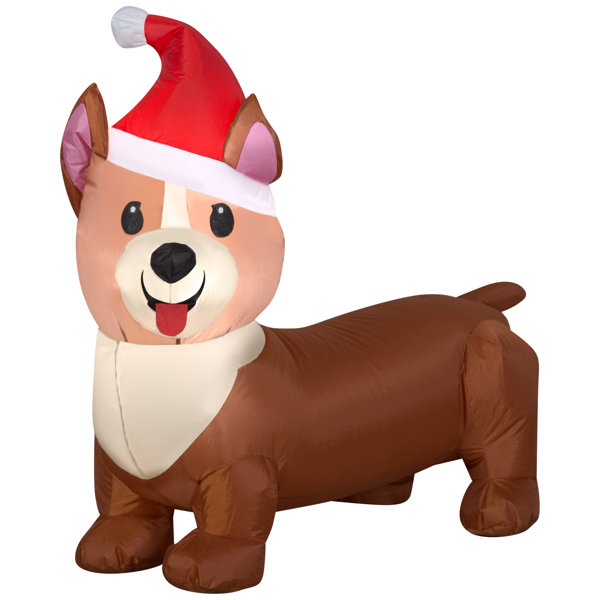 Gemmy Industries Corgi Dog-SM Inflatable | Wayfair