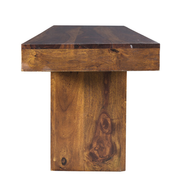 Loon Peak® Boger Wood Bench | Wayfair