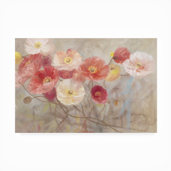 Lark Manor Ahnyah Wild Poppies I Outdoor Wall Decor | Wayfair