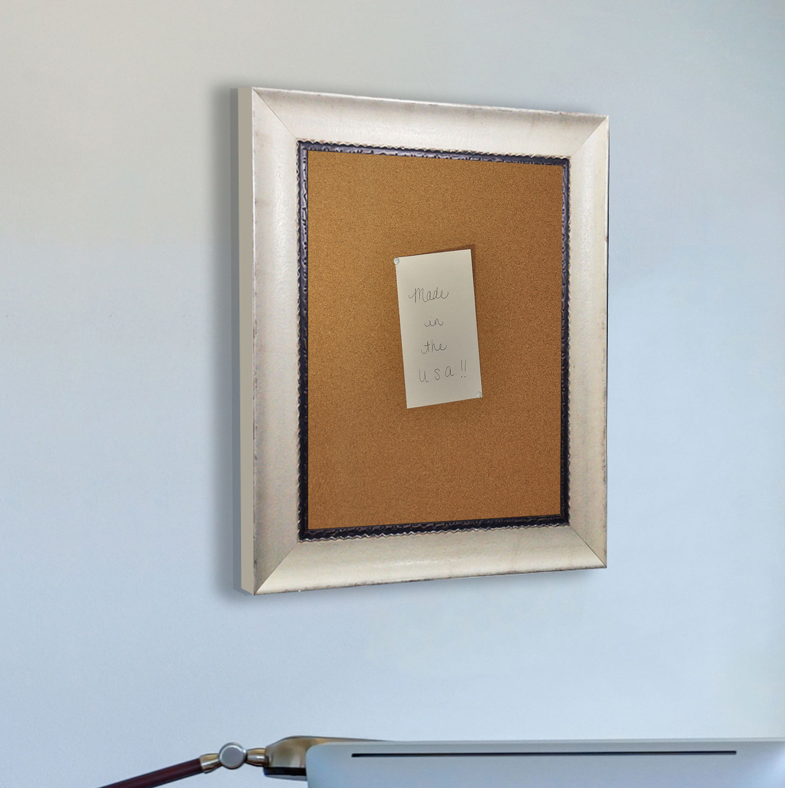 Lark Manor Linlin Wall Mounted Bulletin Board | Wayfair