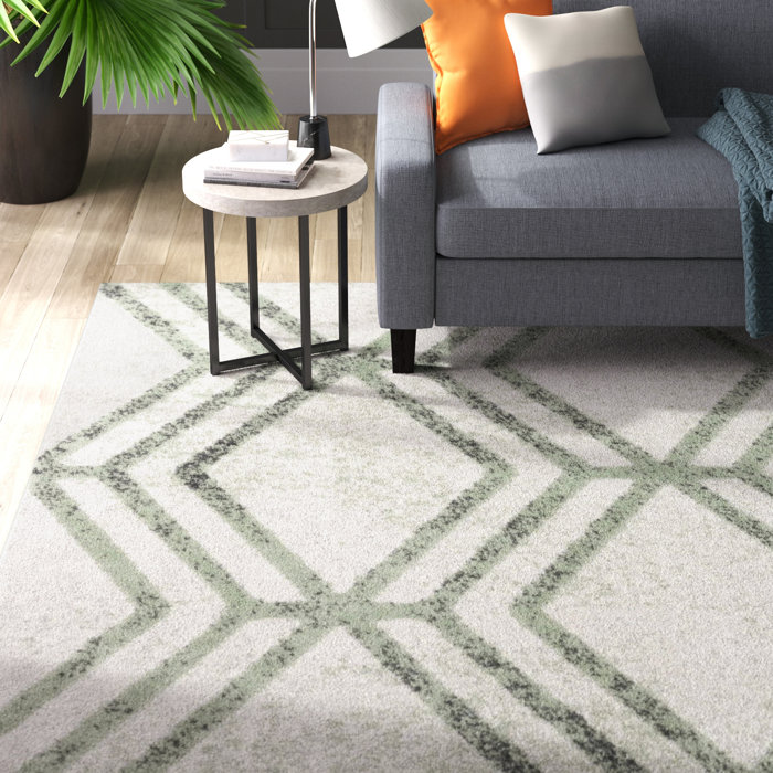 Wade Logan® Arrietty Ivory/Sage Rug & Reviews | Wayfair