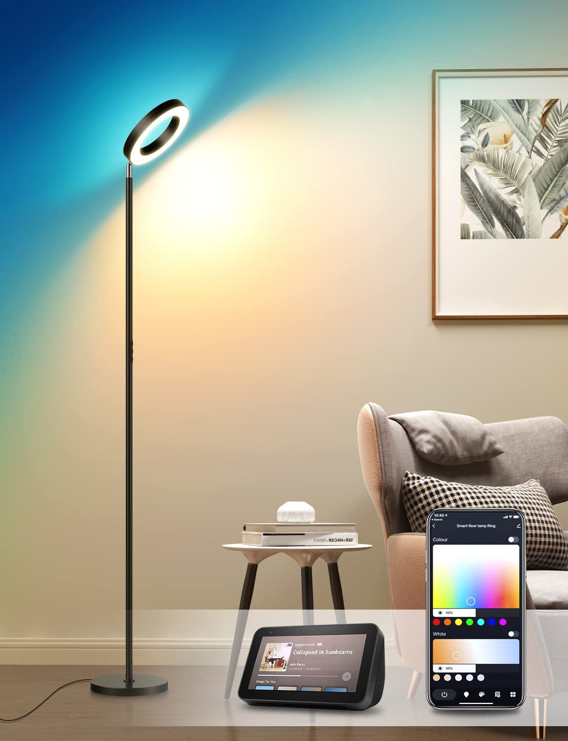 Orren Ellis Virve 66' LED Task Floor Lamp | Wayfair