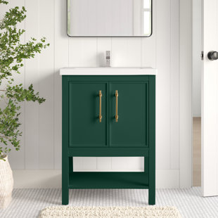 Wayfair | Green Bathroom Vanities You'll Love in 2022