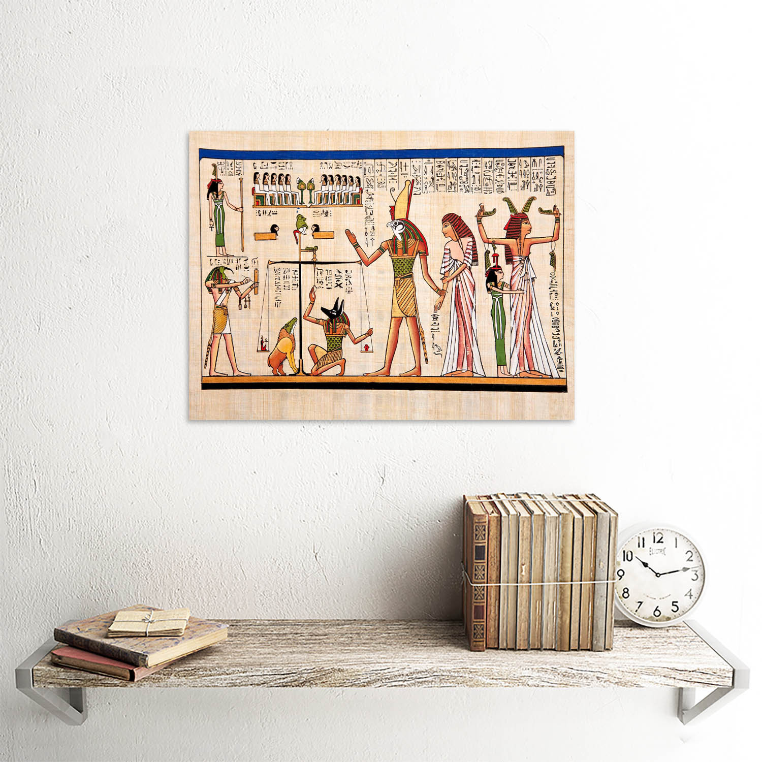 Latitude Vive Painting Ancient Egyptian Heiroglyphics Horus Thoth ...