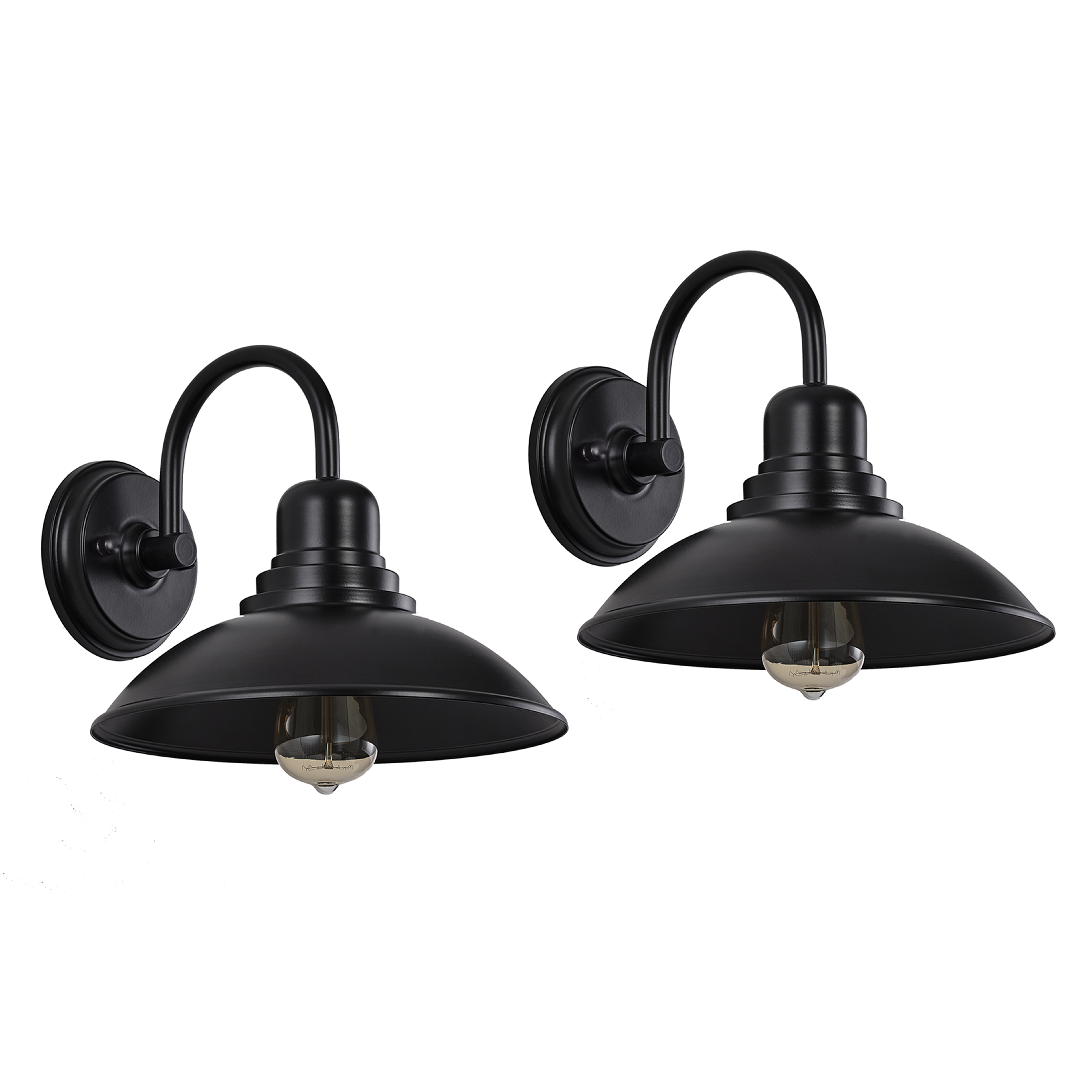 Gracie Oaks Olessya Steel Wall Light | Wayfair