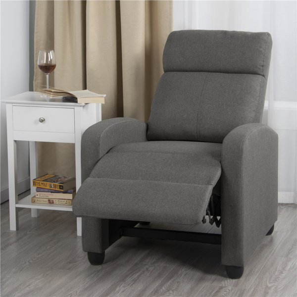 Winston Porter Clover Upholstered Recliner & Reviews | Wayfair