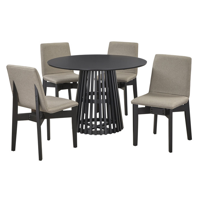 George Oliver Parisi Pedestal Dining Set & Reviews | Wayfair