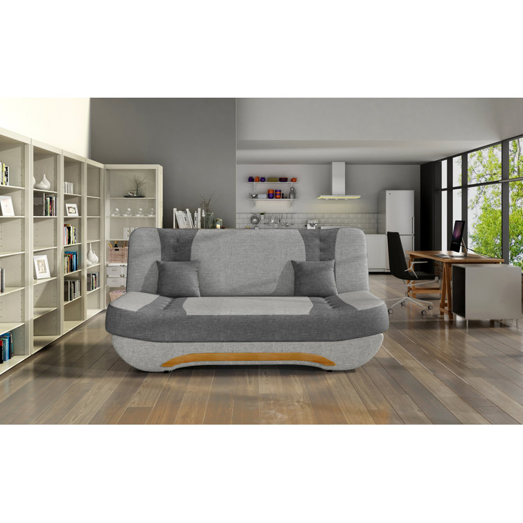 Ivy Bronx Akheem 3 Seater Clic Clac Sofa Bed | Wayfair.co.uk