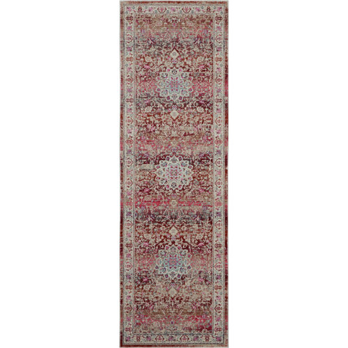 Three Posts Boynton Red/Beige/Blue Rug & Reviews | Wayfair.co.uk
