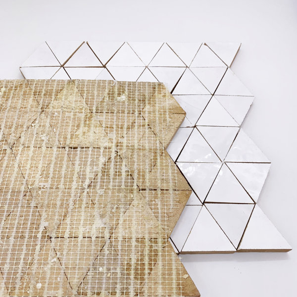 Moroccan Mosaic Tile House Giza 2" x 2" Ceramic Mosaic Wall Tile | Perigold