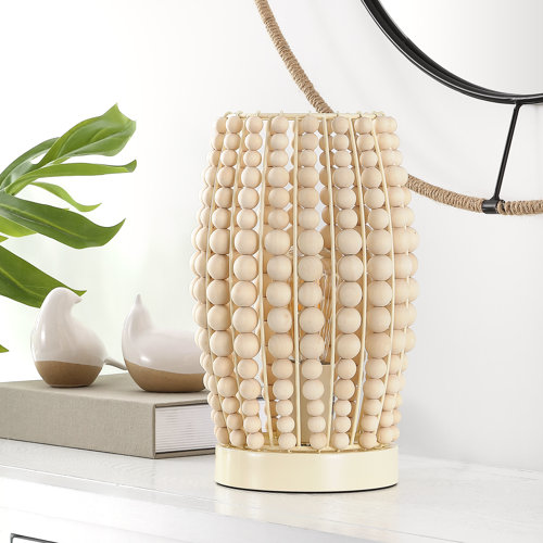 Langley Street Fetzer Solid Wood Table Lamp & Reviews | Wayfair