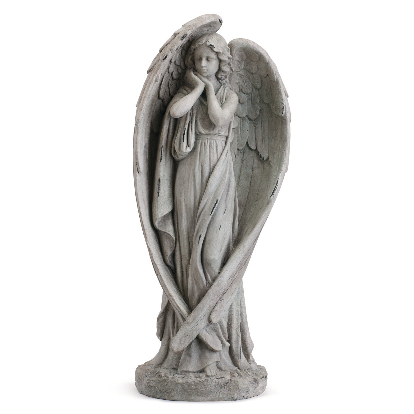 Trinx Dramatic Wing Angel Figure | Wayfair