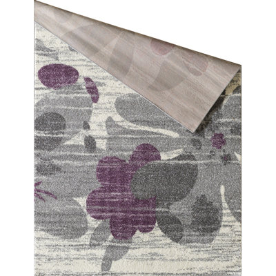 Latitude Run® Garay Performance Gray Rug & Reviews | Wayfair