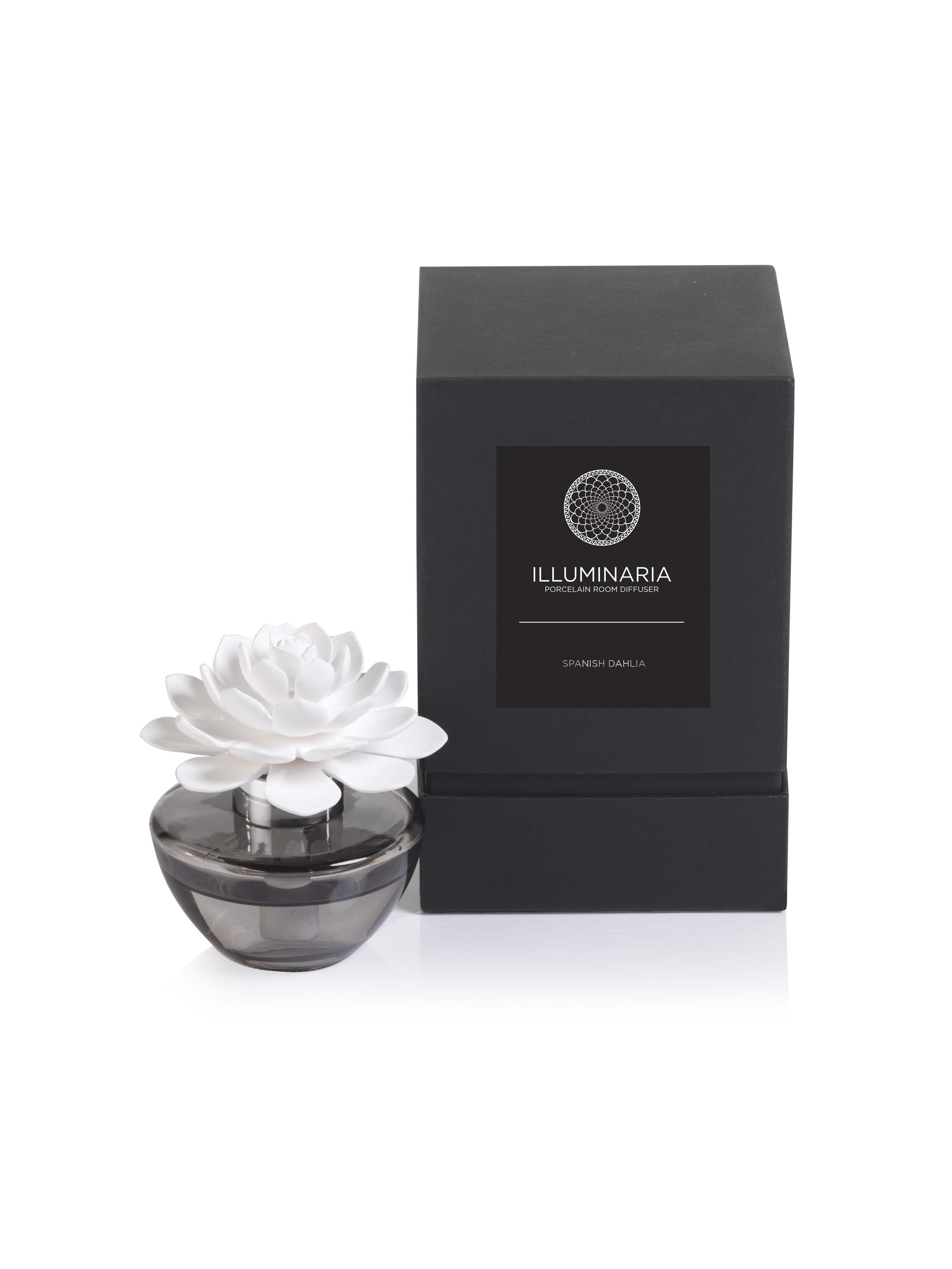 Zodax Illuminaria Spanish Dahlia Fragrance Porcelain Diffuser | Wayfair