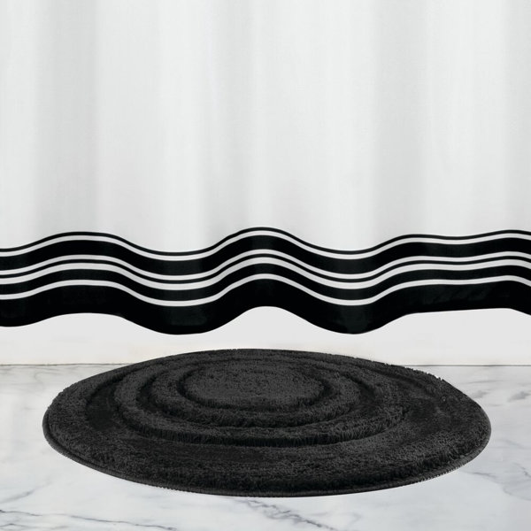 mDesign Round Bath Rug | Wayfair