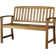 Highland Dunes Royce Wooden Garden Bench & Reviews | Wayfair