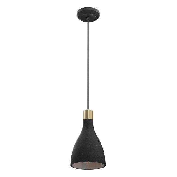 Lux LED Lighting LUX La Brea LED Pendant Light, Charcoal | Wayfair