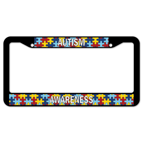 SignMission Autism Awareness Plate Frame | Wayfair