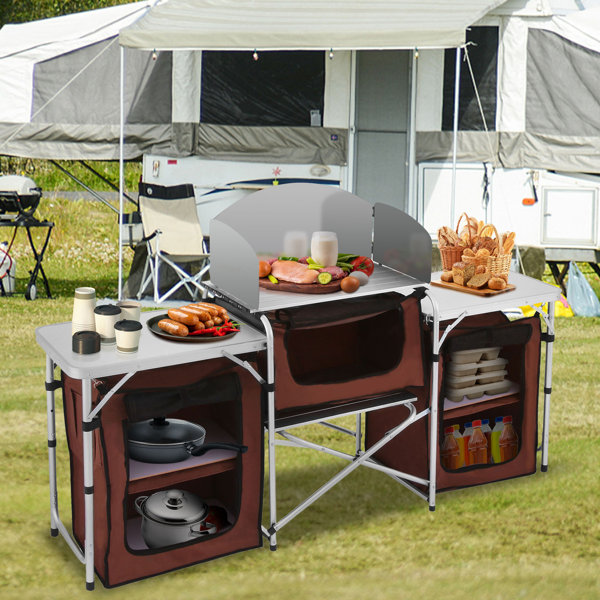 Portable-camping-kitchen | Wayfair