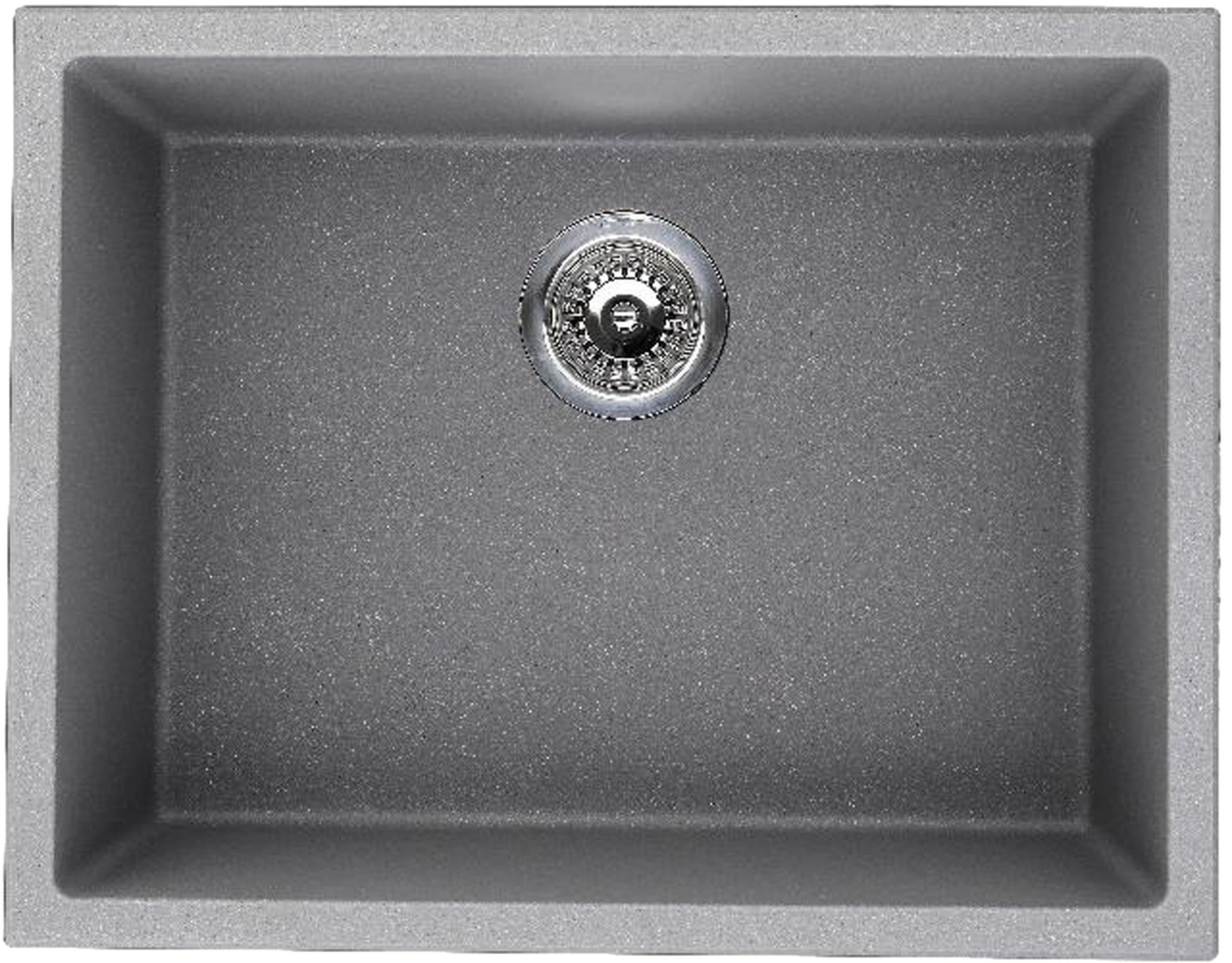 Plumbing N Parts 18 W Single Bowl Granite Undermount Kitchen Sink