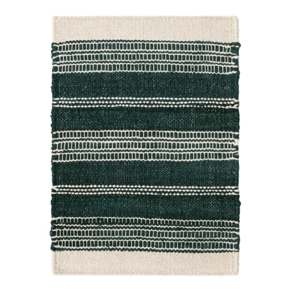 Bungalow Rose Lariat Rug-Hunter Green | Wayfair