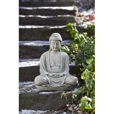 Campania International, Inc Temple Buddha Statue & Reviews | Wayfair