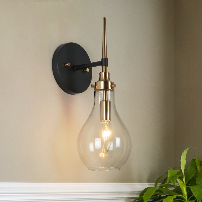 Mercer41 Hooman Iron Armed Sconce | Wayfair