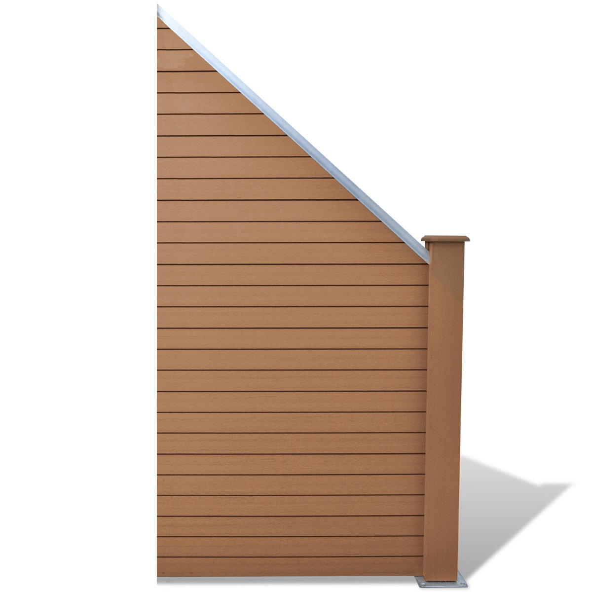 WFX Utility™ Garden Fence Panel WPC Patio Privacy Barrier | Wayfair