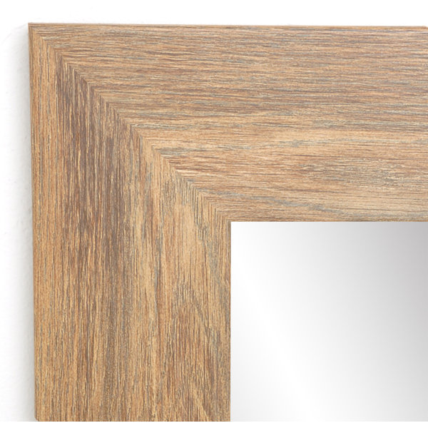 Millwood Pines Oaklawn Rectangle Wood Mirror & Reviews | Wayfair